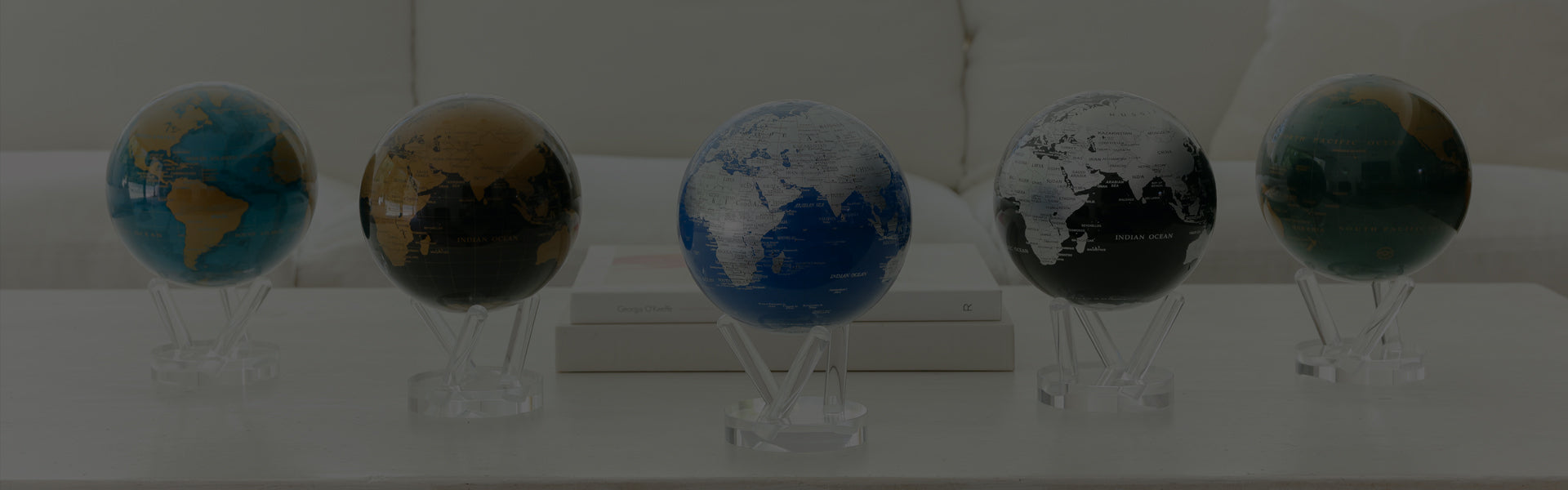 Metallic Map: Stylish World Maps for Modern Decor | MOVA Globes ...